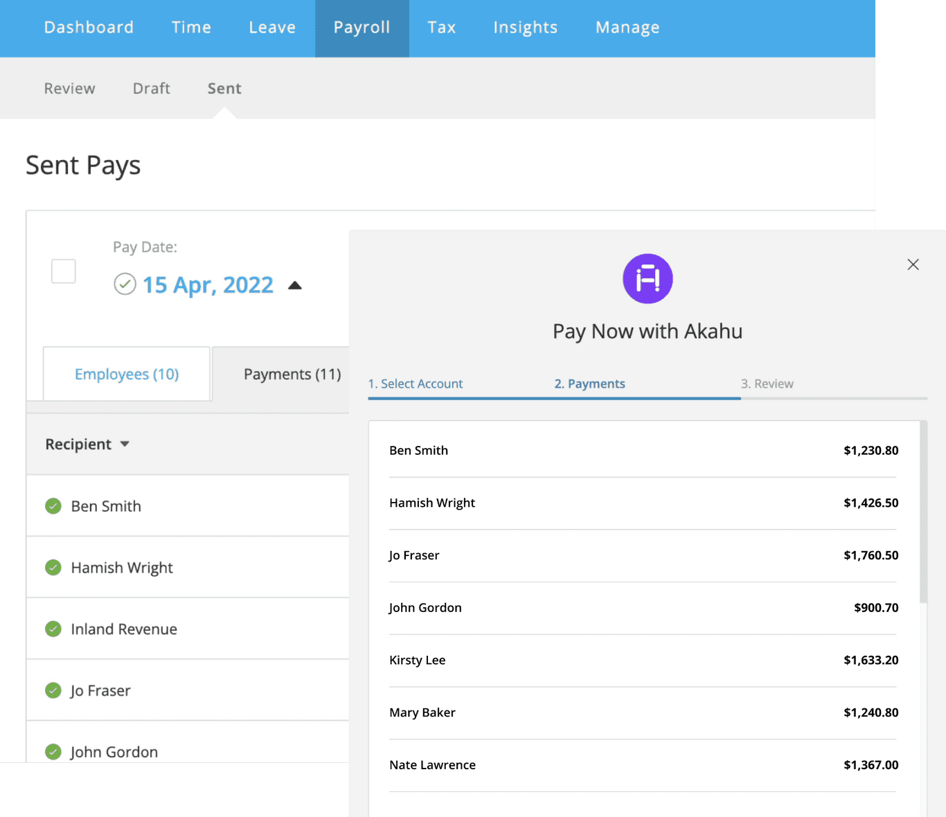 Akahu + PayHero Integration | Easy Employee Payments